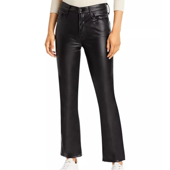 Mother Faux Leather Pants